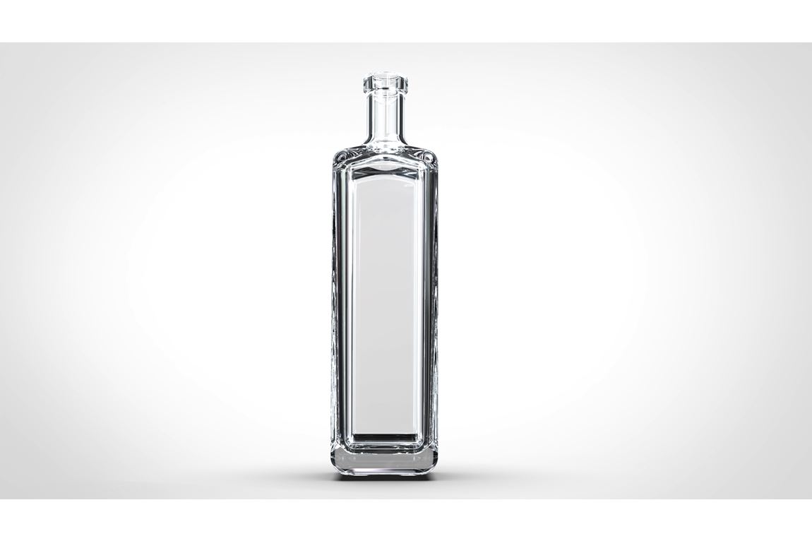 LICORERA SQUARE 750 ML - Vitro Envases